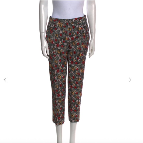 Prada | Pants & Jumpsuits | Prada Floral Pants Rare | Poshmark